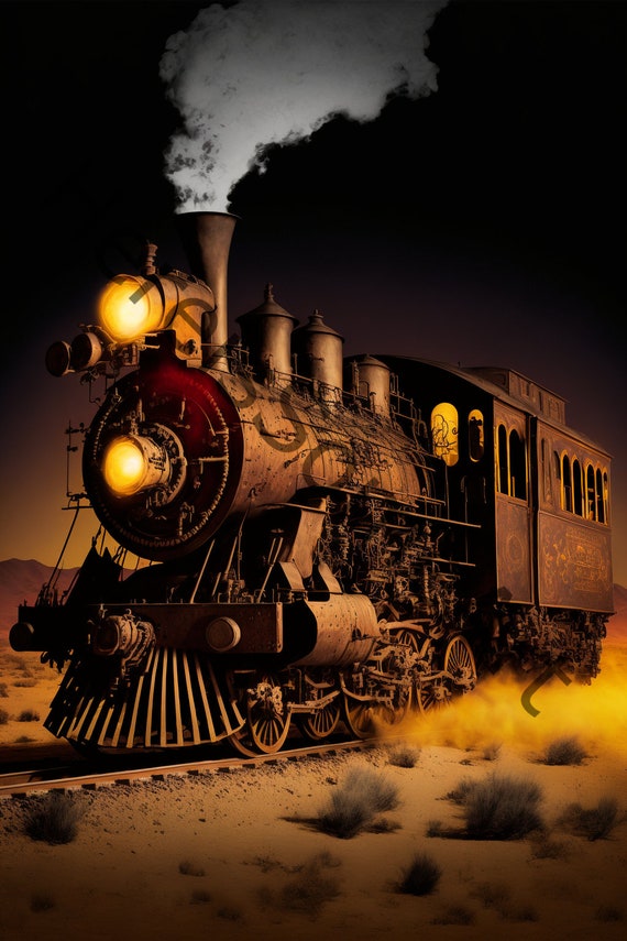 Steampunk Train Set