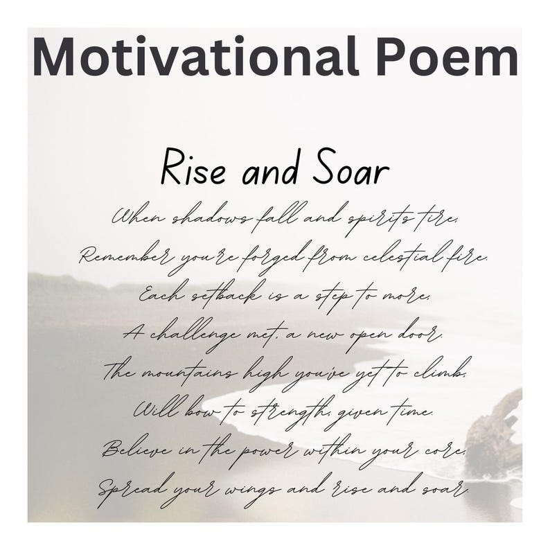 Custom Personalized Poem - Unique Gift for Any Occasion - Etsy