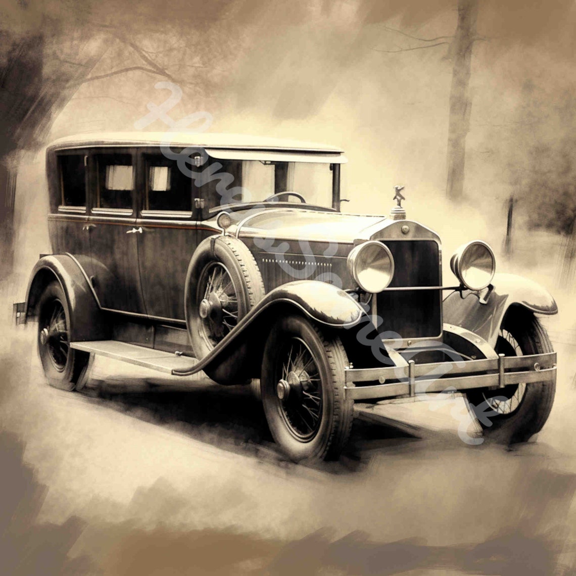Vintage Car Art Prints 80 Stunning Drawings in HD Quality - Etsy