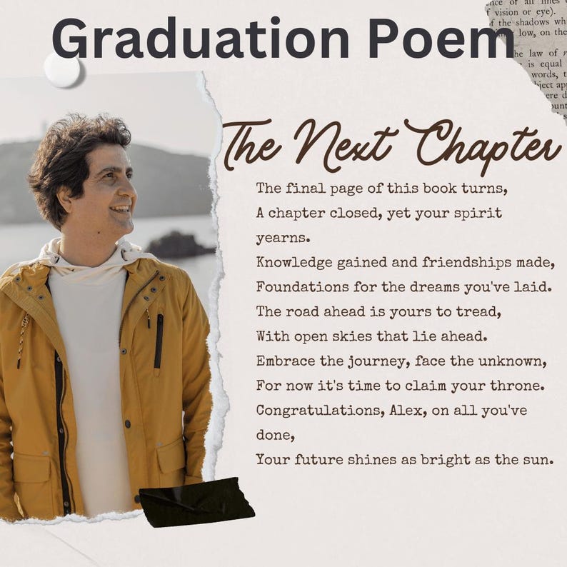 Custom Personalized Poem Unique Gift for Any Occasion - Etsy