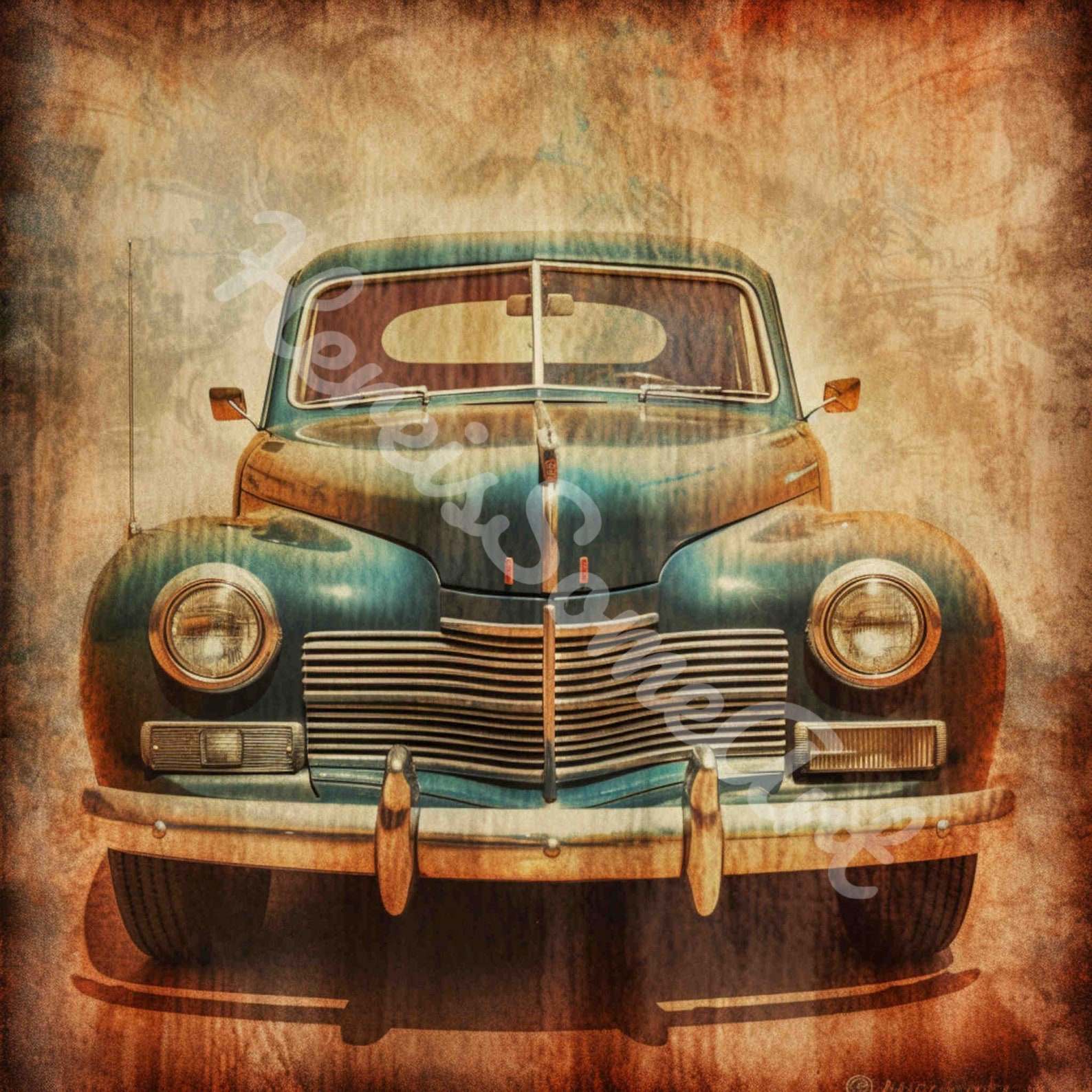 Vintage Car Art Prints - 80 Stunning Drawings in HD Quality - Etsy