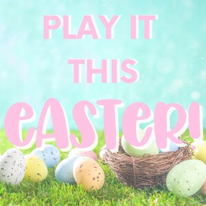 Easter Bunny Word Game, Easter Games for Kids, Printable Easter Games ...