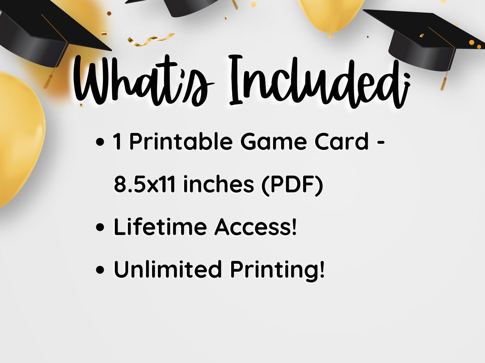 This or That Graduation Party Game: Printable Would You Rather (digital ...