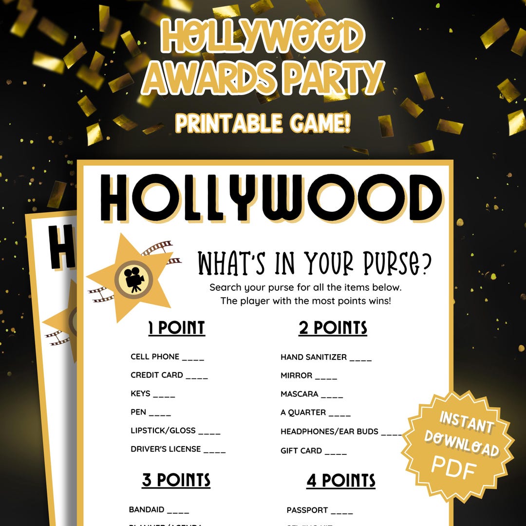 Oscar Party Game Word Scramble, Oscar Party Games, Oscars Party, Oscars ...