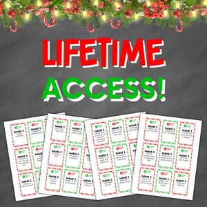Christmas 5 Second Rule Game: Holiday Party Fun (digital Download) - Etsy