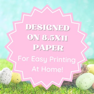 Easter Bunny Word Game, Easter Games for Kids, Printable Easter Games ...