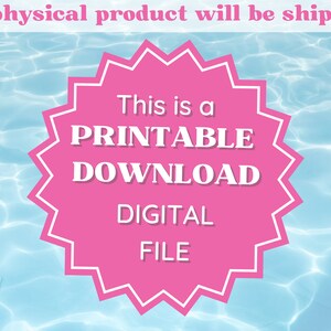 Word Search Pool Party Printable Game, Pool Party Games, Pool Party ...