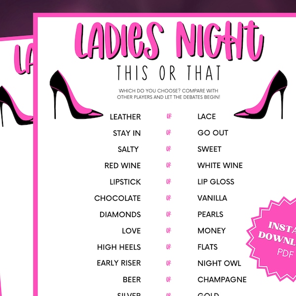 Girls Night Out - Etsy