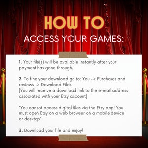 Oscars Party Trivia Game, Academy Awards, Academy Award Party, Oscar ...