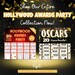 Oscar Party Word Search Game: Hollywood Awards (PDF) - Etsy
