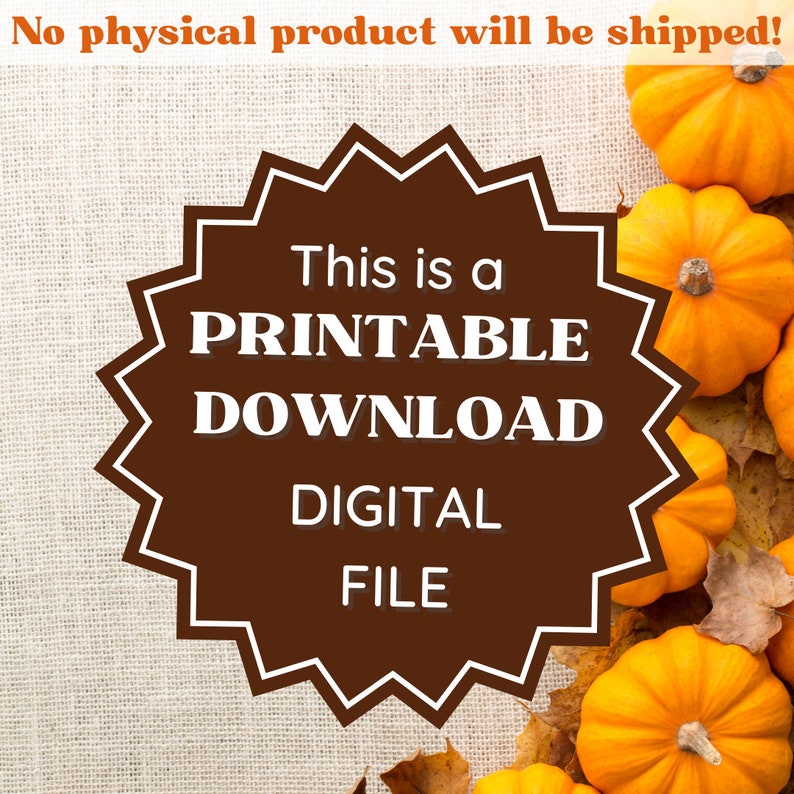 Fall This or That Game: Printable Autumn Activity (PDF Download) - Etsy
