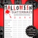 Scattergories Halloween Game Printable Word Games Halloween - Etsy