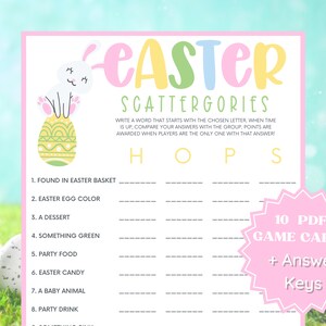 Printable Easter Games 10 Game Bundle Vol. 1, Printable Easter Games ...