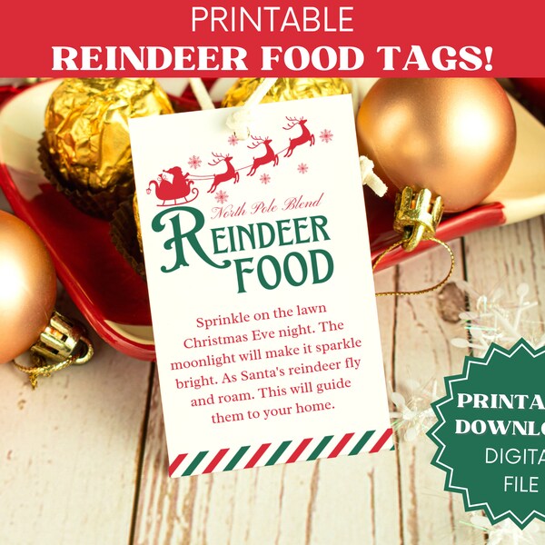 Gold Reindeer - Etsy