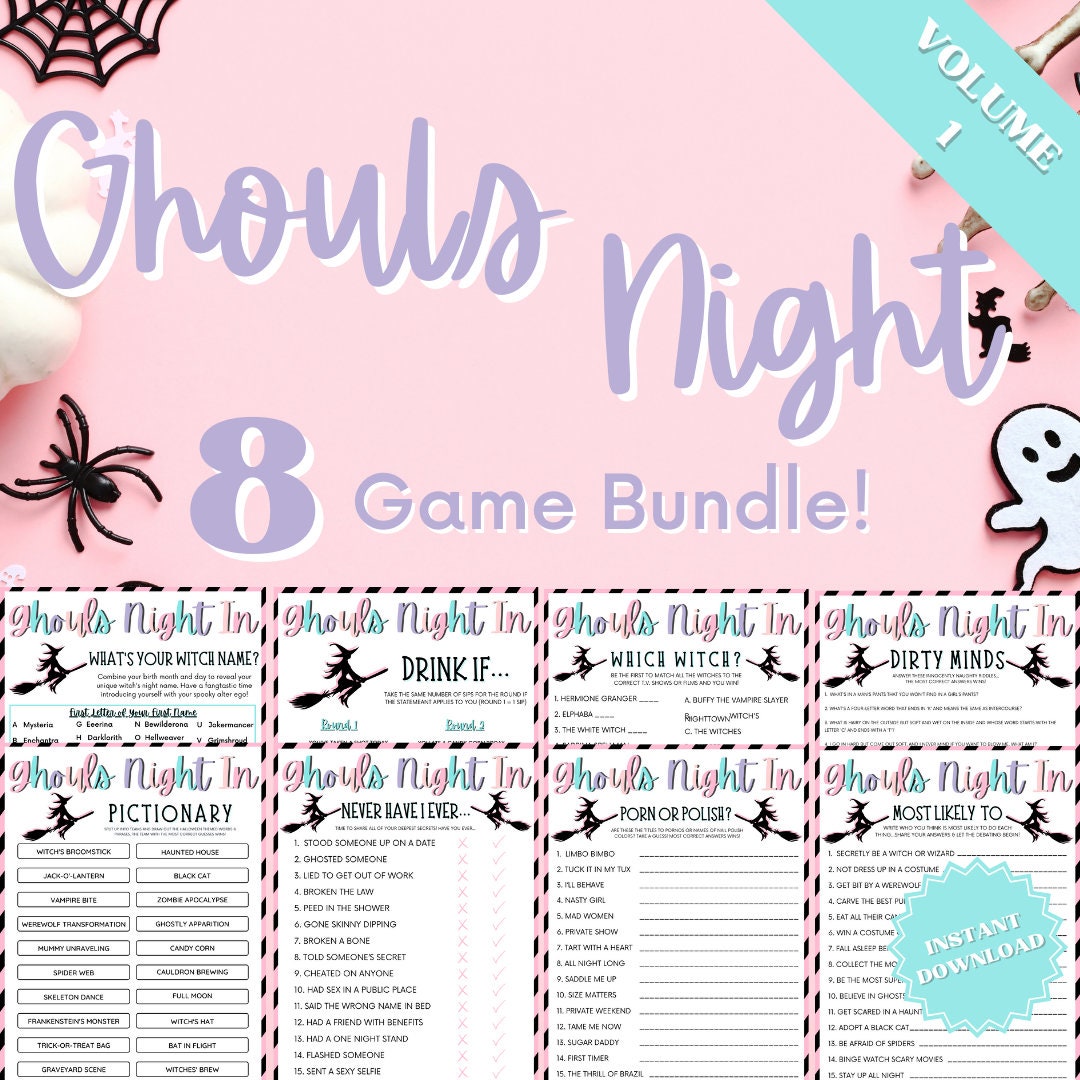 Ghouls Night in Game Bundle Vol. 1: Halloween Party Games (digital ...