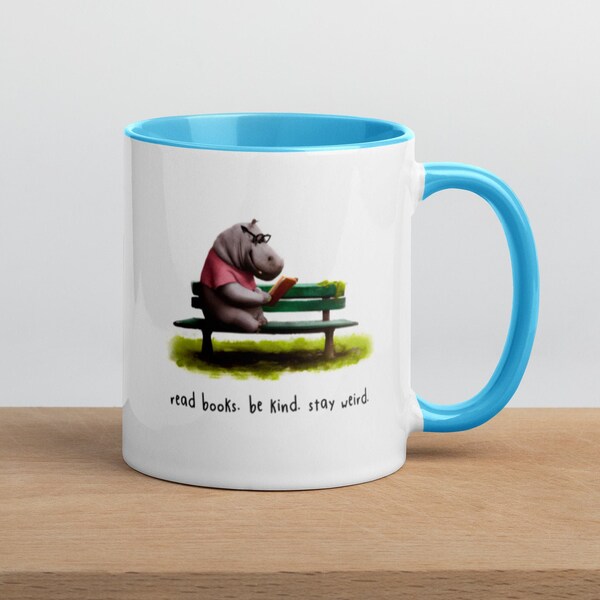 Hippo Mug - Etsy
