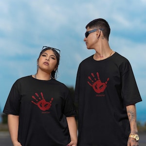 MMIW Red Hand Awareness Tee - Etsy