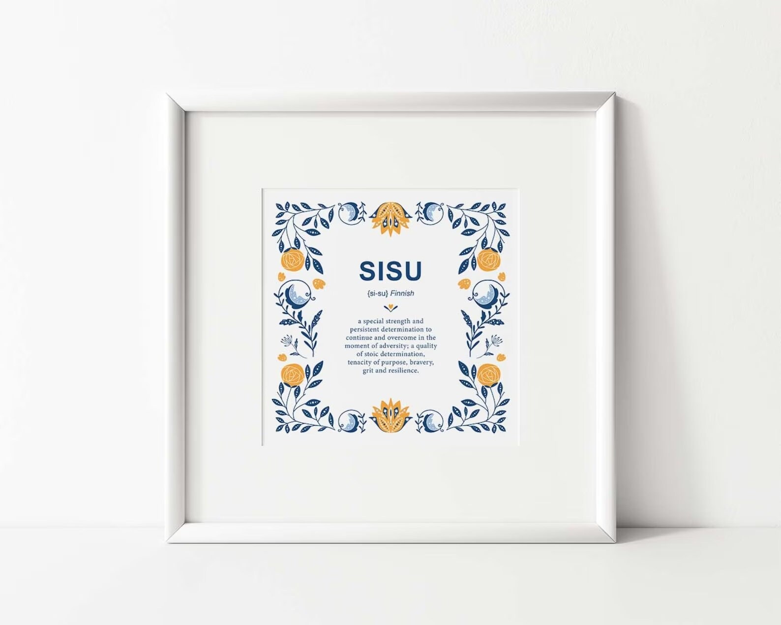 Sisu Definition Print – Finnish Nordic Sign (digital Download) - Etsy