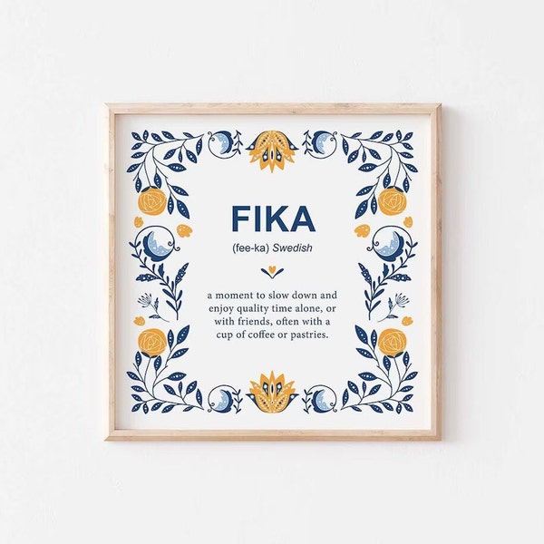 Swedish Fika Decor - Etsy