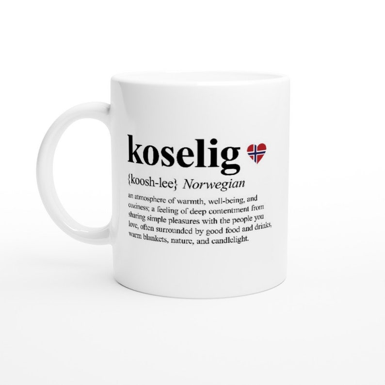 Norwegian Koselig Definition Mug Koselig Mug Norwegian - Etsy