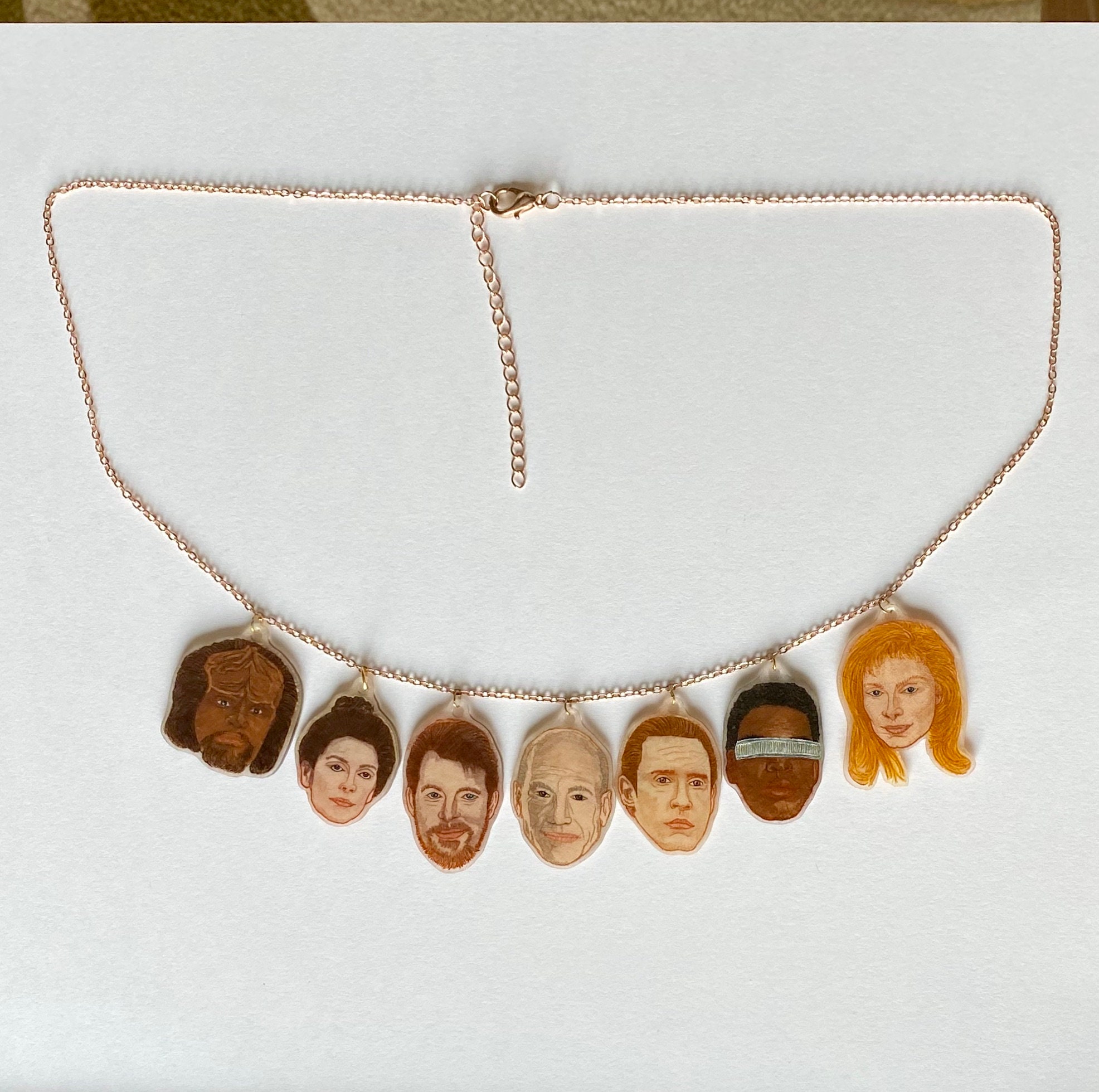 Star Trek: the Next Generation Charm Necklace - Etsy
