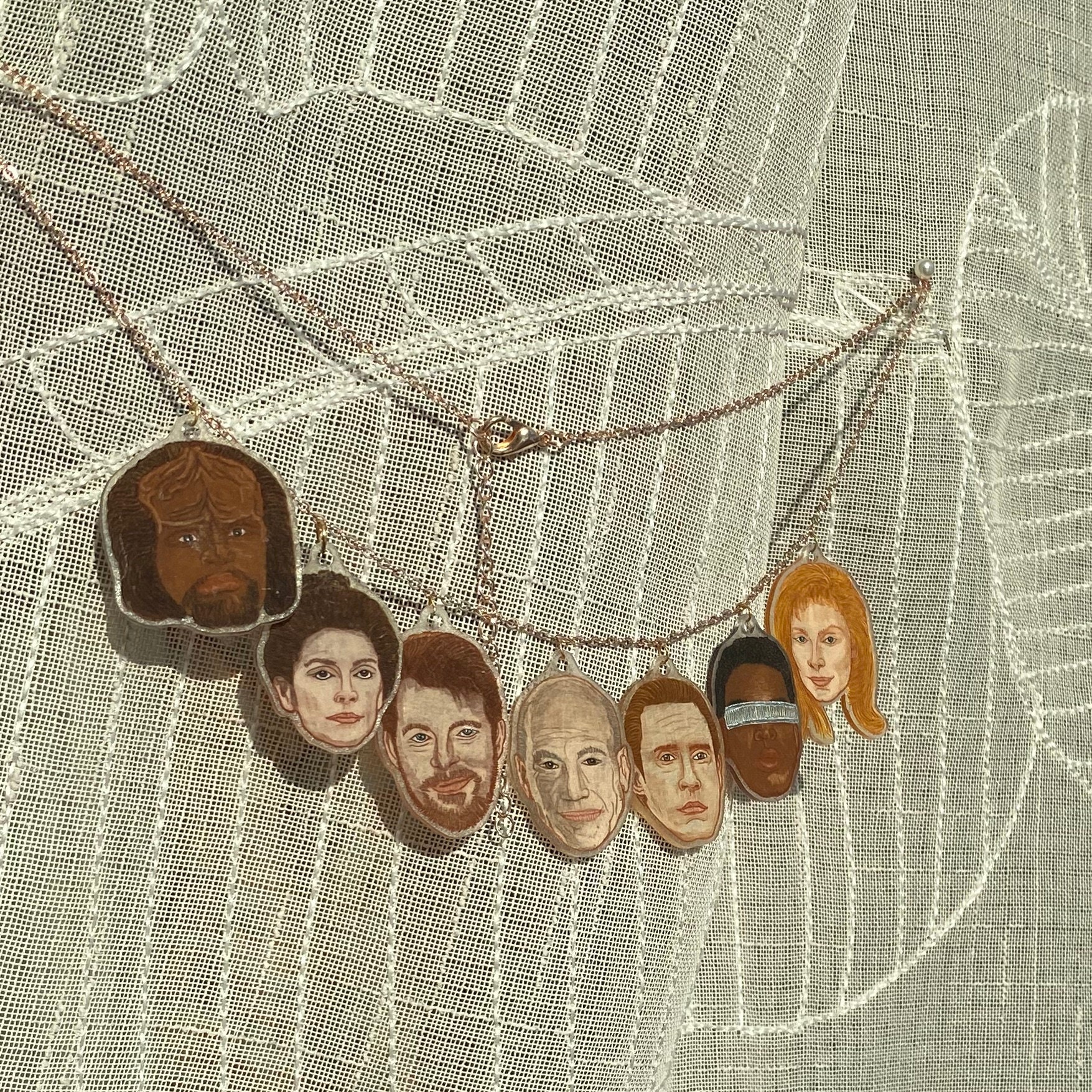 Star Trek: the Next Generation Charm Necklace - Etsy