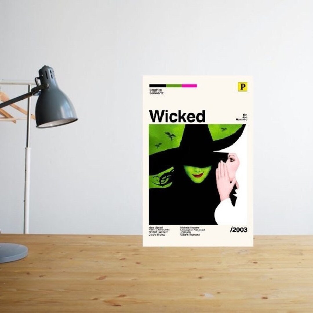 Wicked Musical Poster//instant DIGITAL DOWNLOAD - Etsy