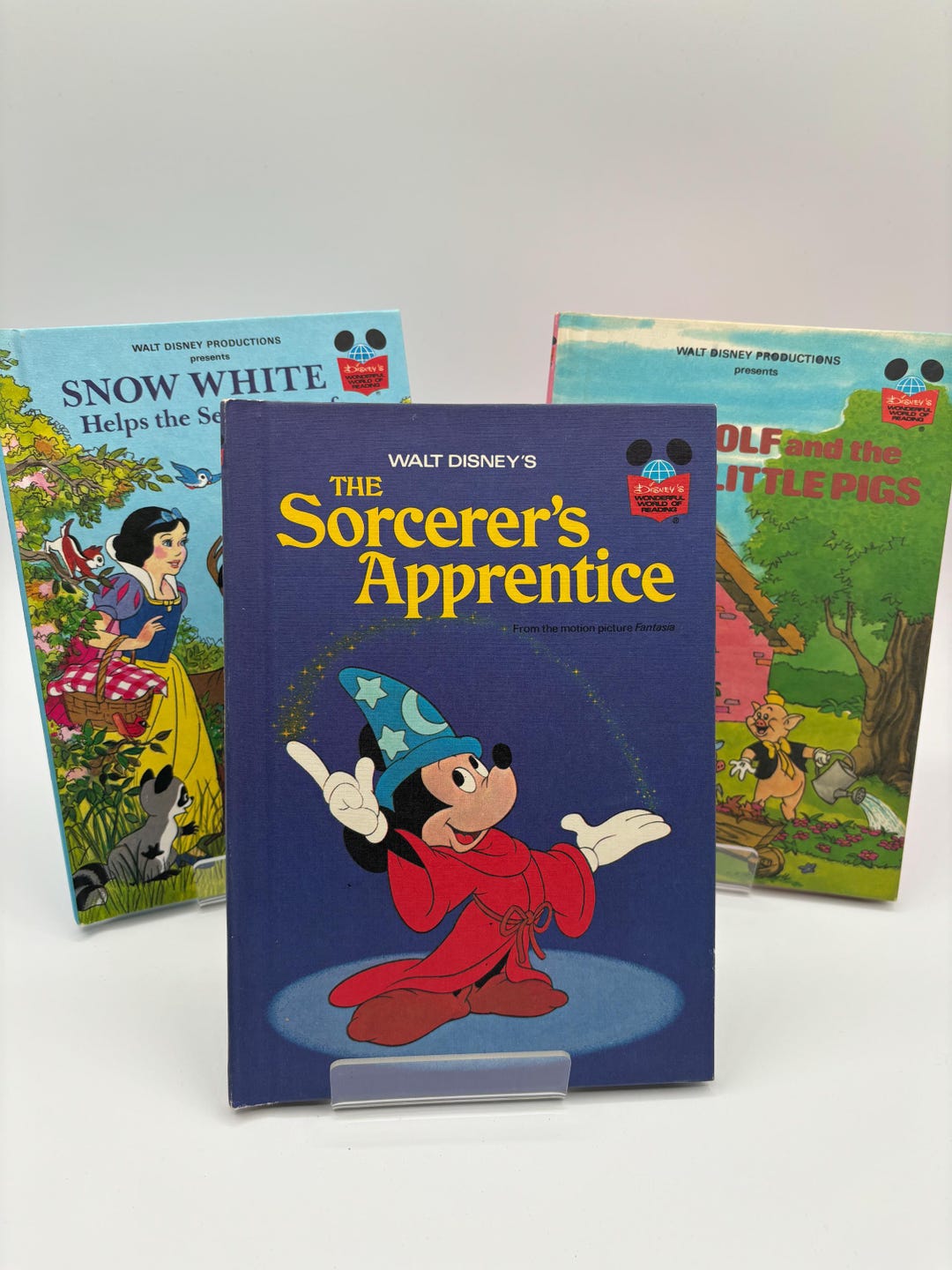 Vintage Walt Disney Book Club Edition - Snow White, 3 Little Pigs ...
