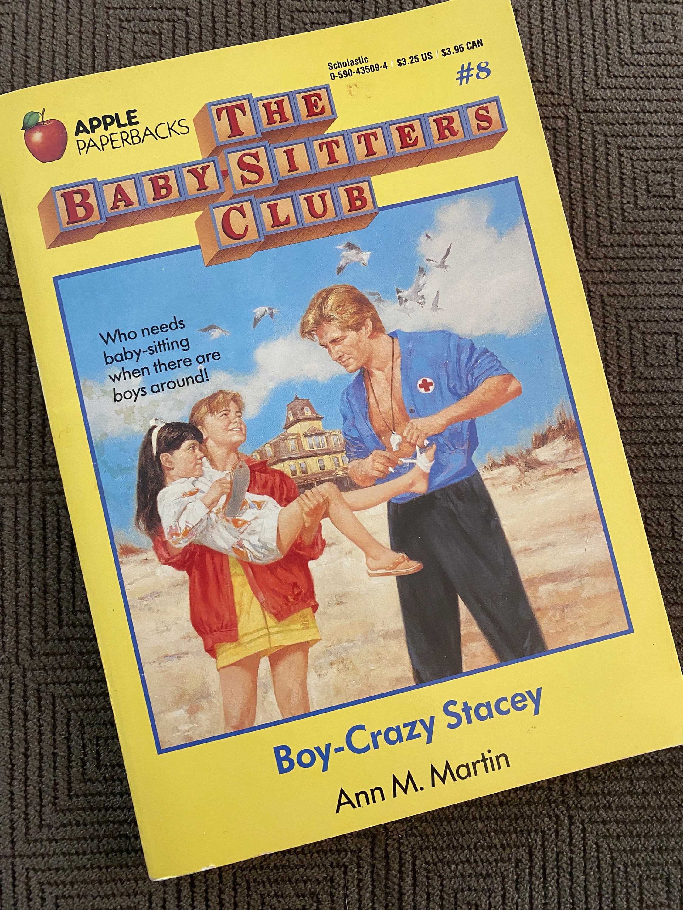 Vintage 80s the Baby Sitters Club Boy Crazy Stacey Book - Etsy