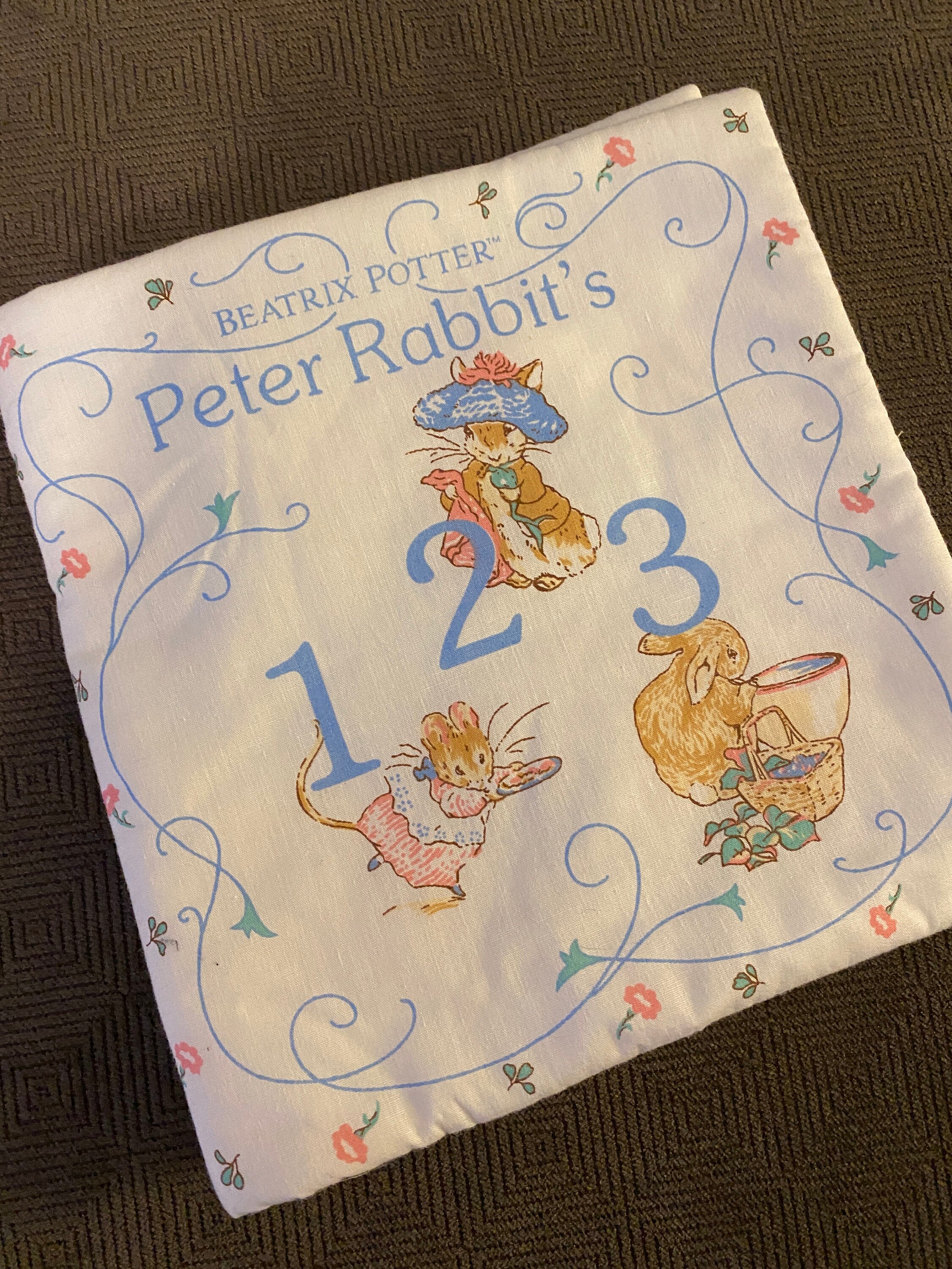 Beatrix Potter Peter Rabbit's 123 Soft Baby Book 1995 - Etsy