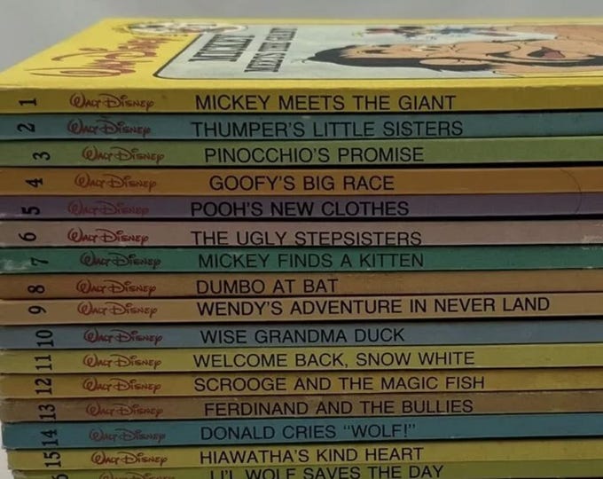 Walt Disney Bantam Books - Adventures in Colors and Shapes (volume 3 ...