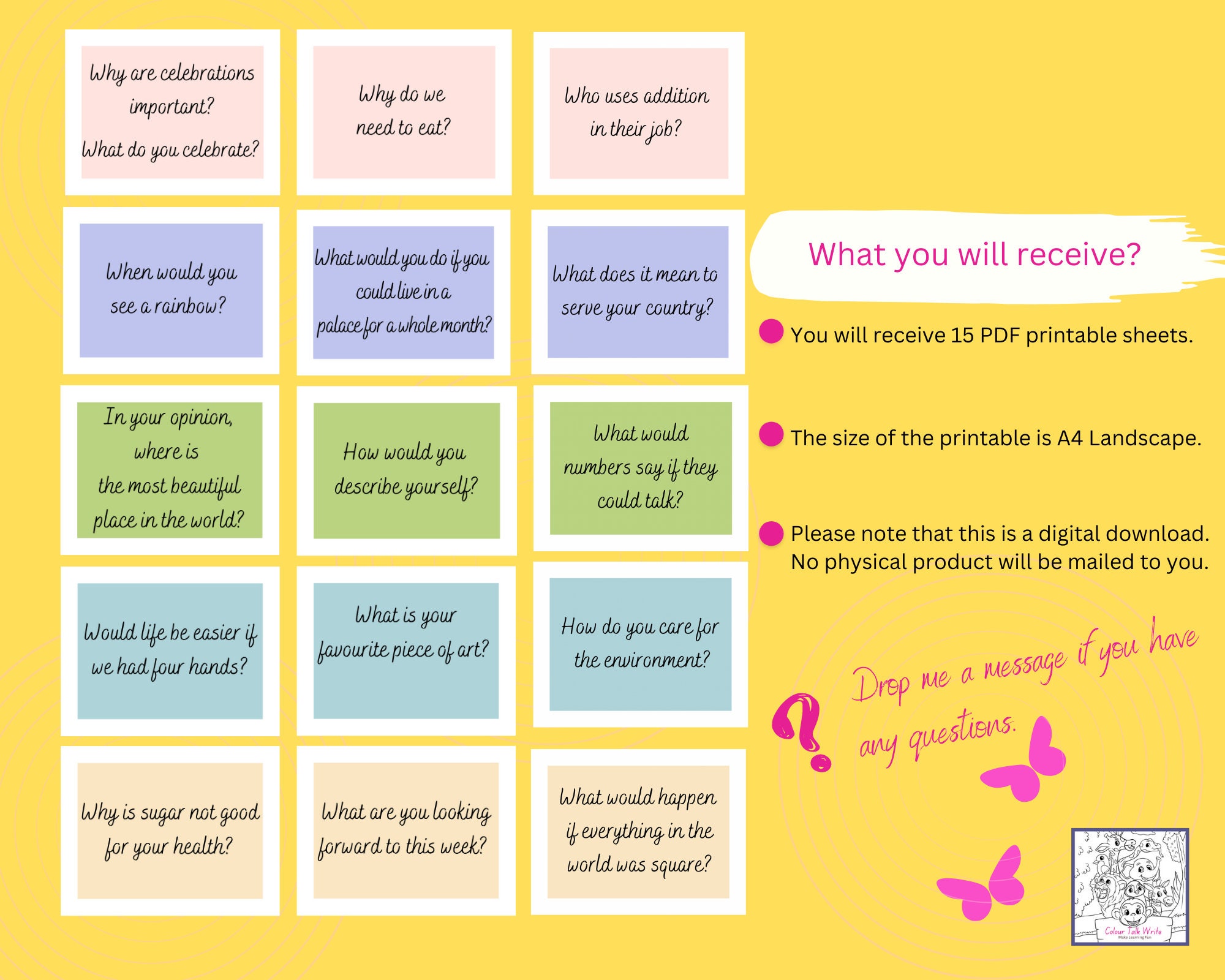 15 Questions for Children to Promote Philosophical Thinking p4c ...