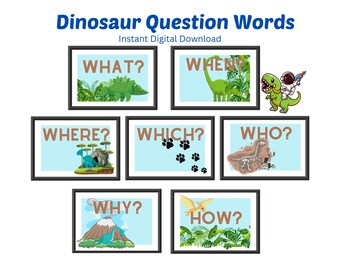 Digital Download of Magical Question Words for Display for Home School ...