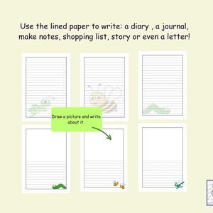 Printable Insect Themed Activity Sheets, Includes Colouring Pages ...