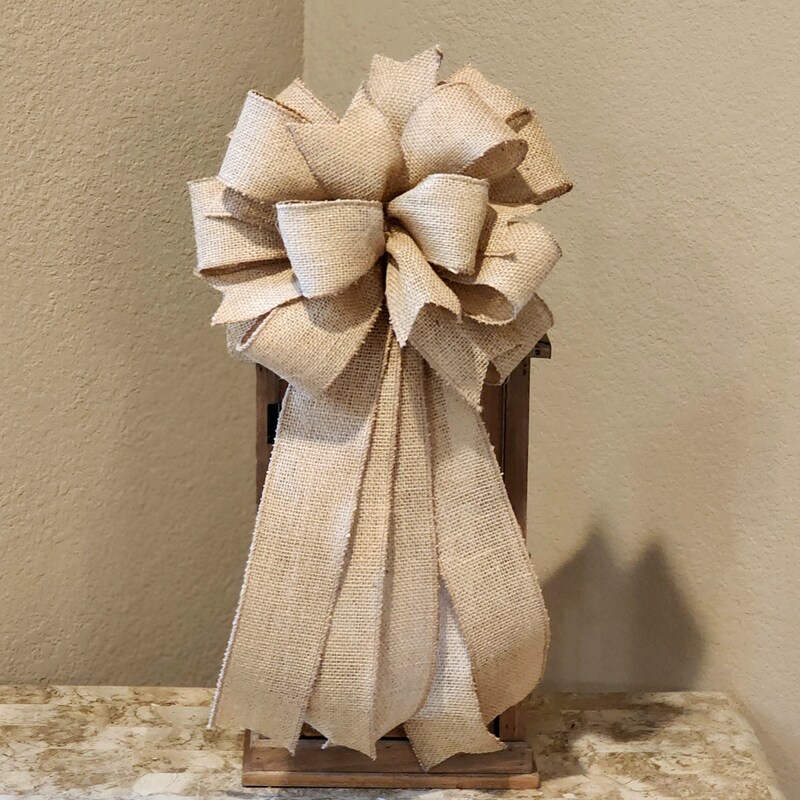 Burlap Tree Topper - Etsy