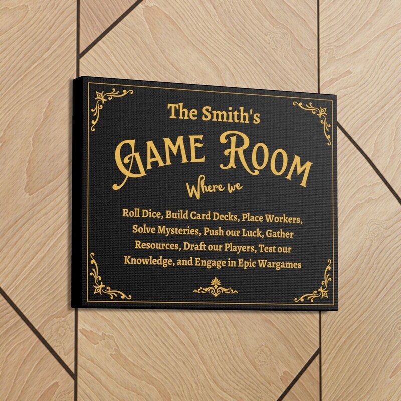 Game Room Signs - Etsy