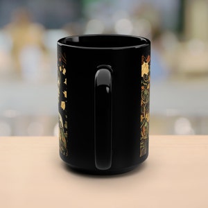 Autumn Nymph Coffee Mug: Art Nouveau Fantasy Cup - Etsy