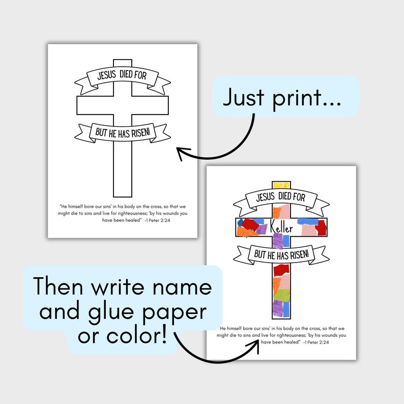 Sunday School Craft | Easter Craft | Nursery School Activity ...