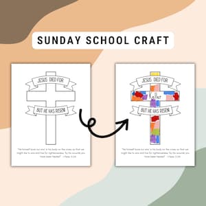 Sunday School Craft | Easter Craft | Nursery School Activity ...