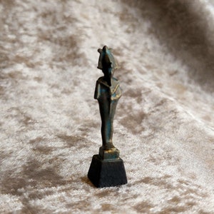 Miniature Egyptian Statues | Apis Bull | Isis | Osiris - Etsy