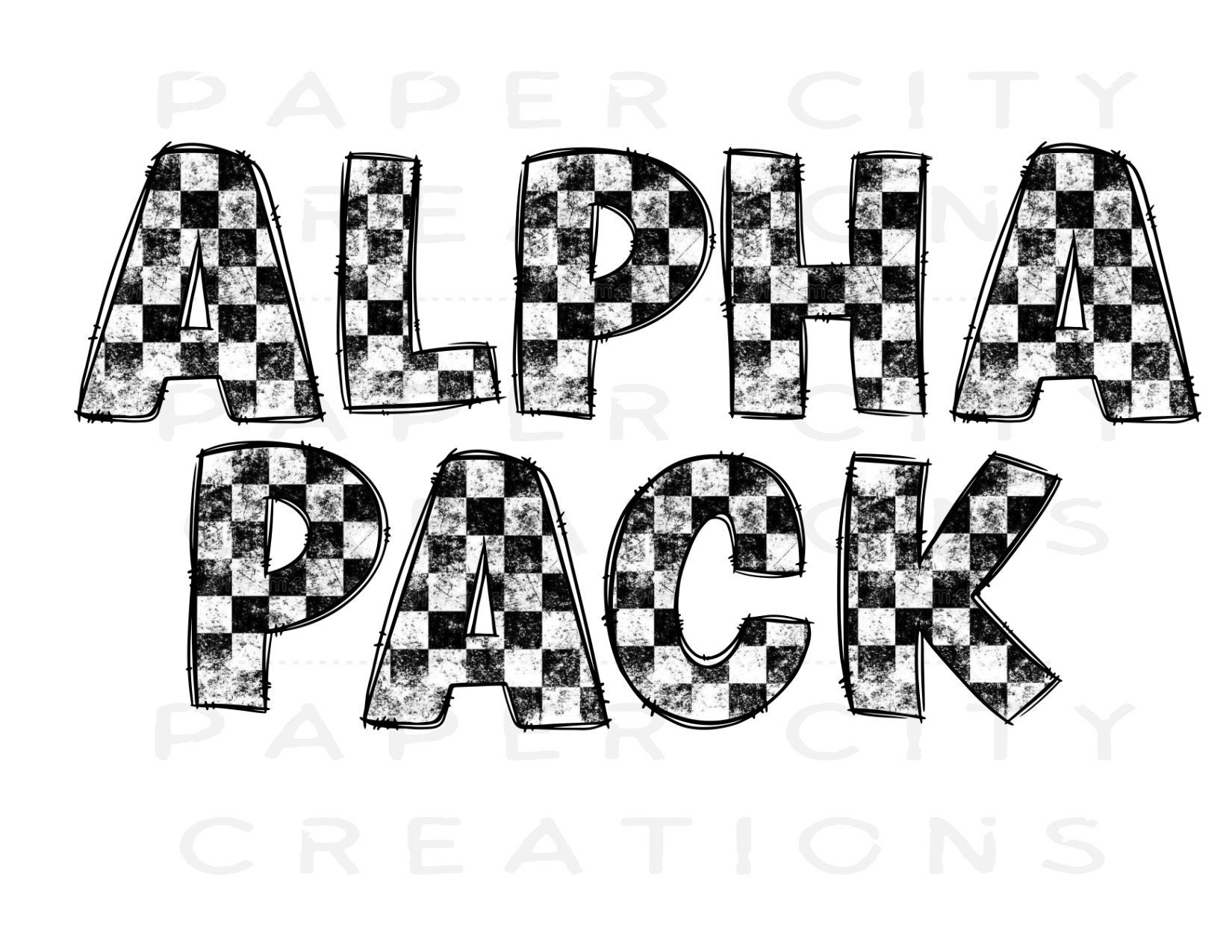 Racing Alpha Pack (all Capital Letters) - Etsy