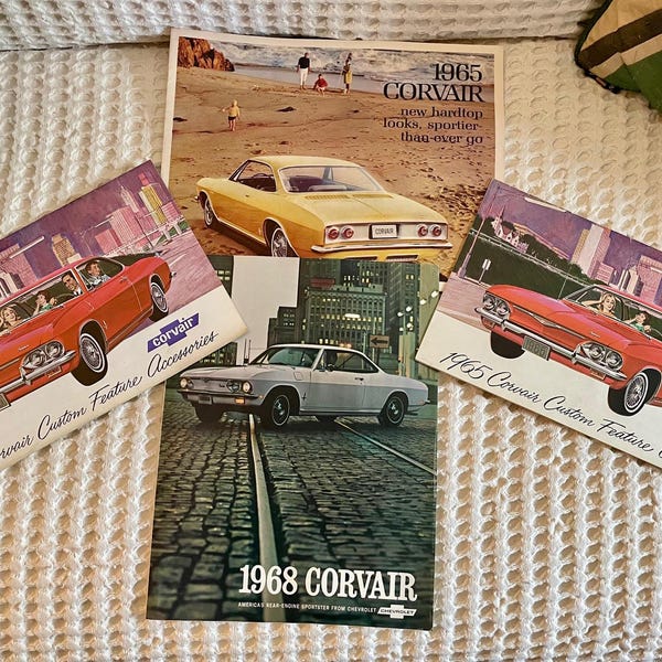 Old Car Brochures - Etsy