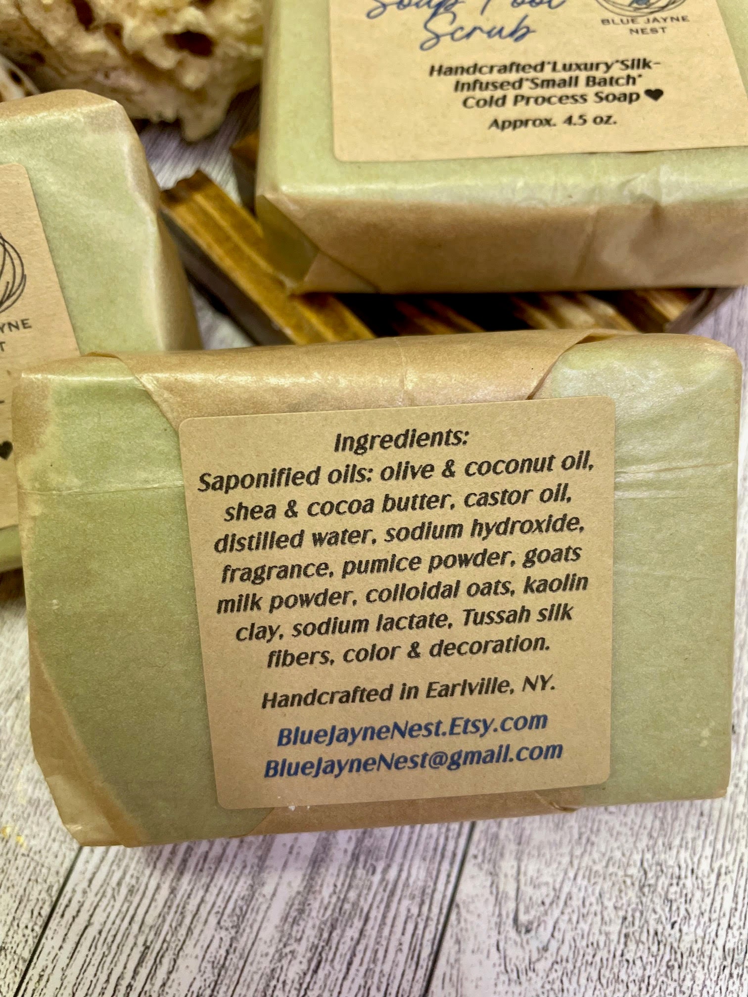 Pumice Soap Foot Scrub, Exfoliating Foot Soap, Spa Foot Soap, Goat's ...