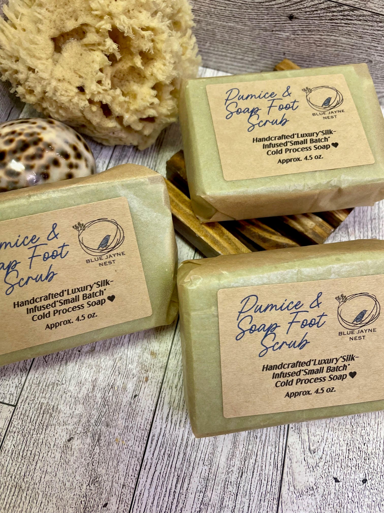 Pumice Soap Foot Scrub, Exfoliating Foot Soap, Spa Foot Soap, Goat's ...