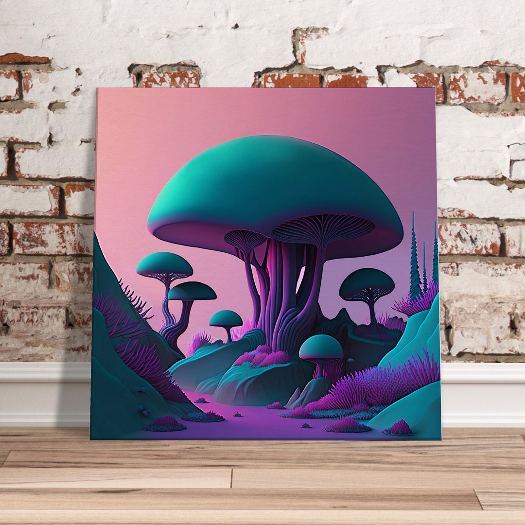 Retro Fantasy Art Fantasy Art Print Retro Wall Art Retro - Etsy