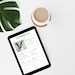 Plant Care Journal, Garden Tracker Diary, Digital Editable Indoor Plant ...