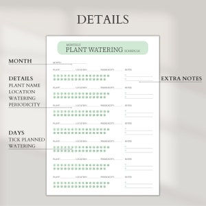 Digital Houseplant Planner, Plant Care Bundle, Digital Garden Journal ...