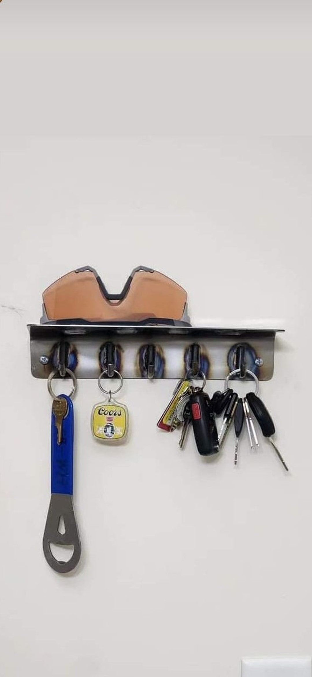 TIG Welded Gusseted Key Chain Rack - Etsy