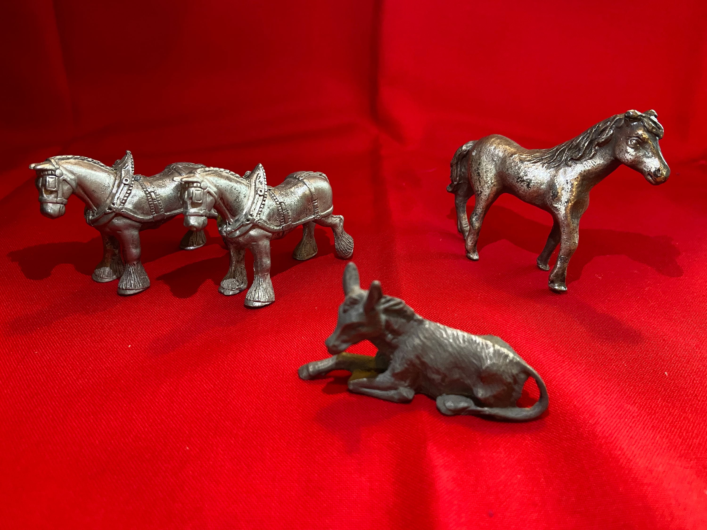 Misc Pewter Horses - Etsy