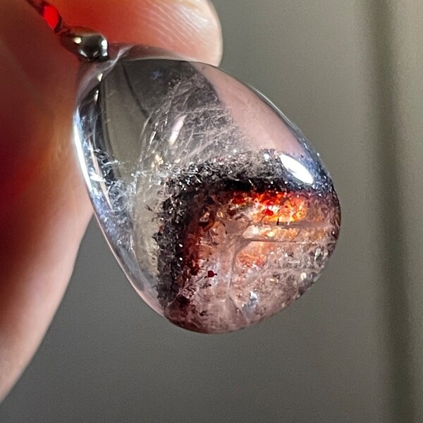Phantom Quartz Pendant - Etsy